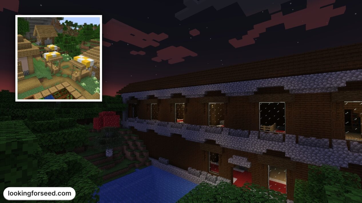 Woodland Mansion Seeds for Minecraft Java Edition | Lookingforseed.com