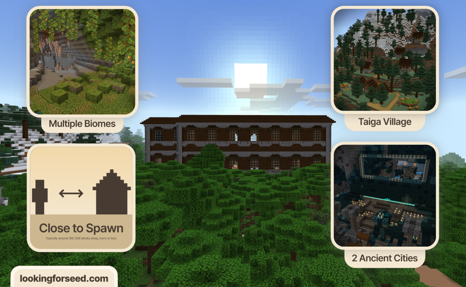 Minecraft Seeds for Bedrock and Java Edition | lookingforseed.com